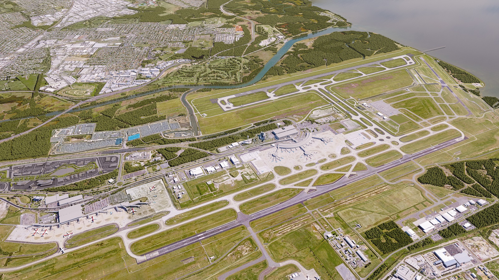 Brisbane's new runway: Construction timeline