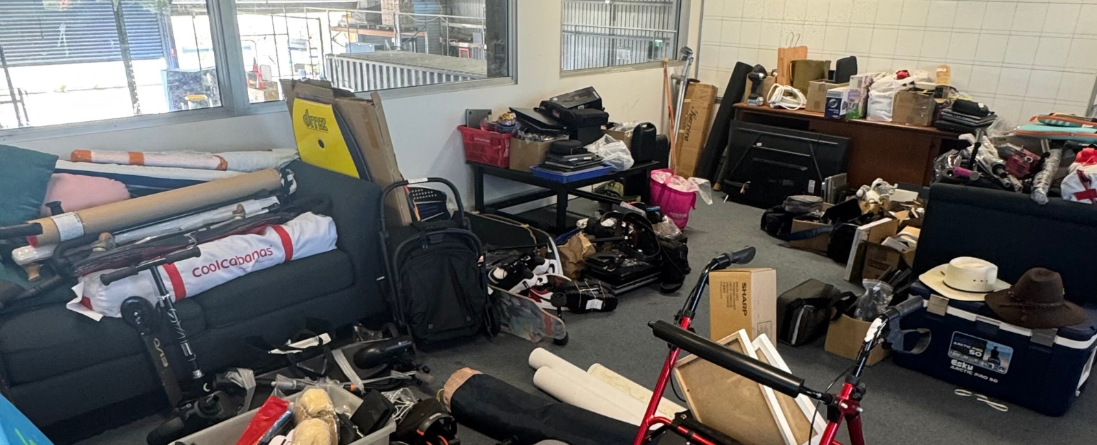 Inside BNE's Lost Property Room