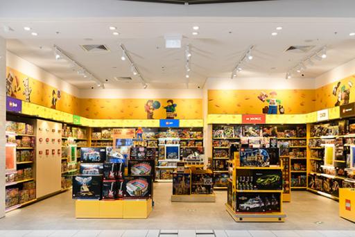 LEGO Store at Brisbane Airport's Domestic Terminal