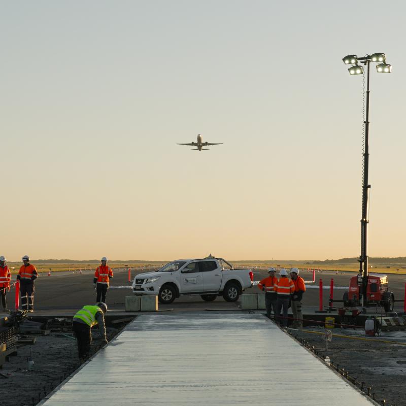 Major Runway Works at Brisbane Airport